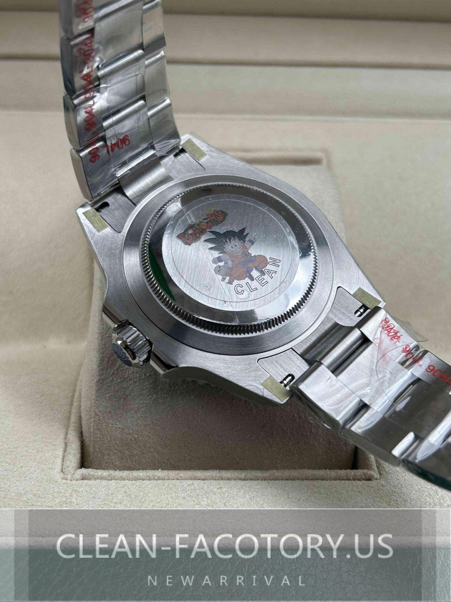Clean Factory Rolex Submariner 124060 No Date 41mm Black Ceramic Bezel ...