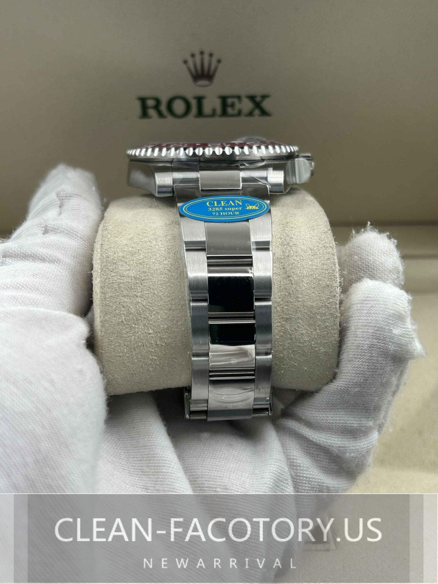 Clean Factory Rolex GMT Master II 126710BLRO Oyster, “Pepsi”Red/Blue ...