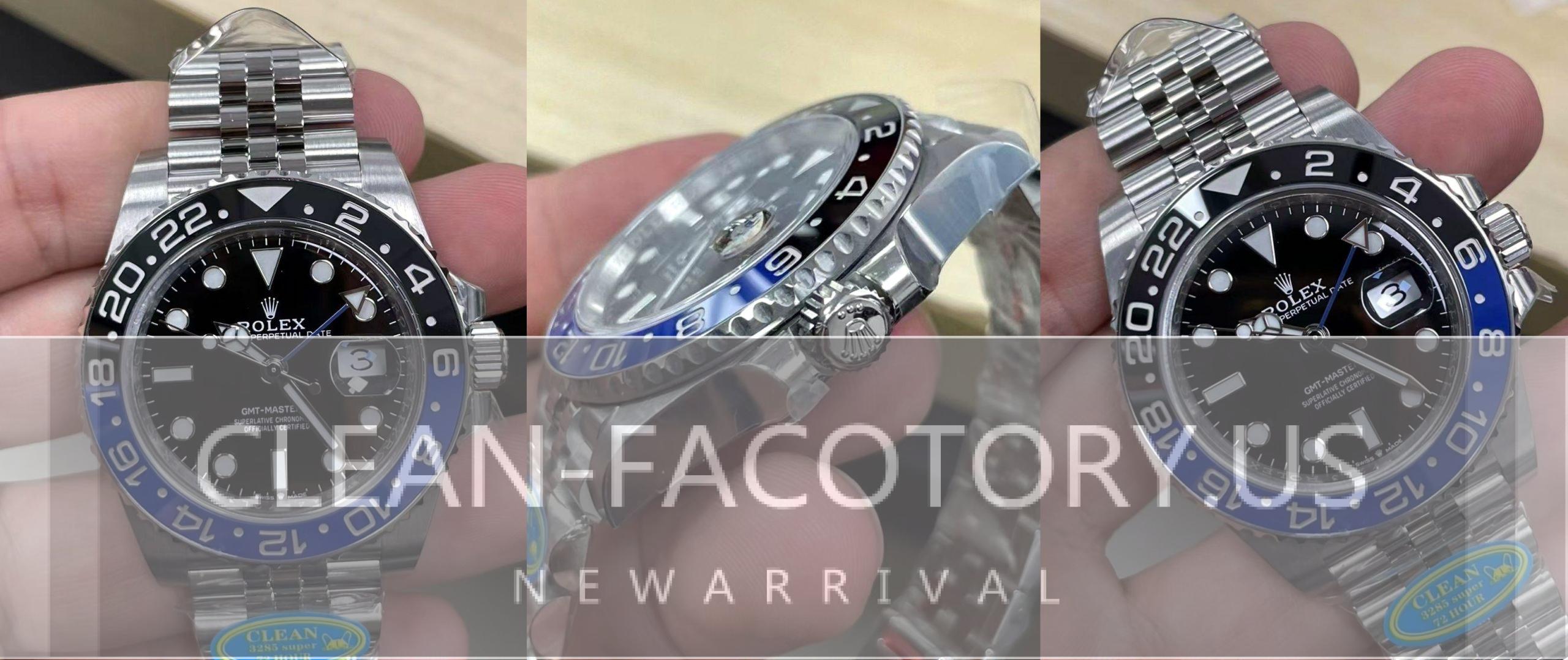 Super Clone Watch Review: Clean Factory Rolex GMT-Master II 'Batman ...