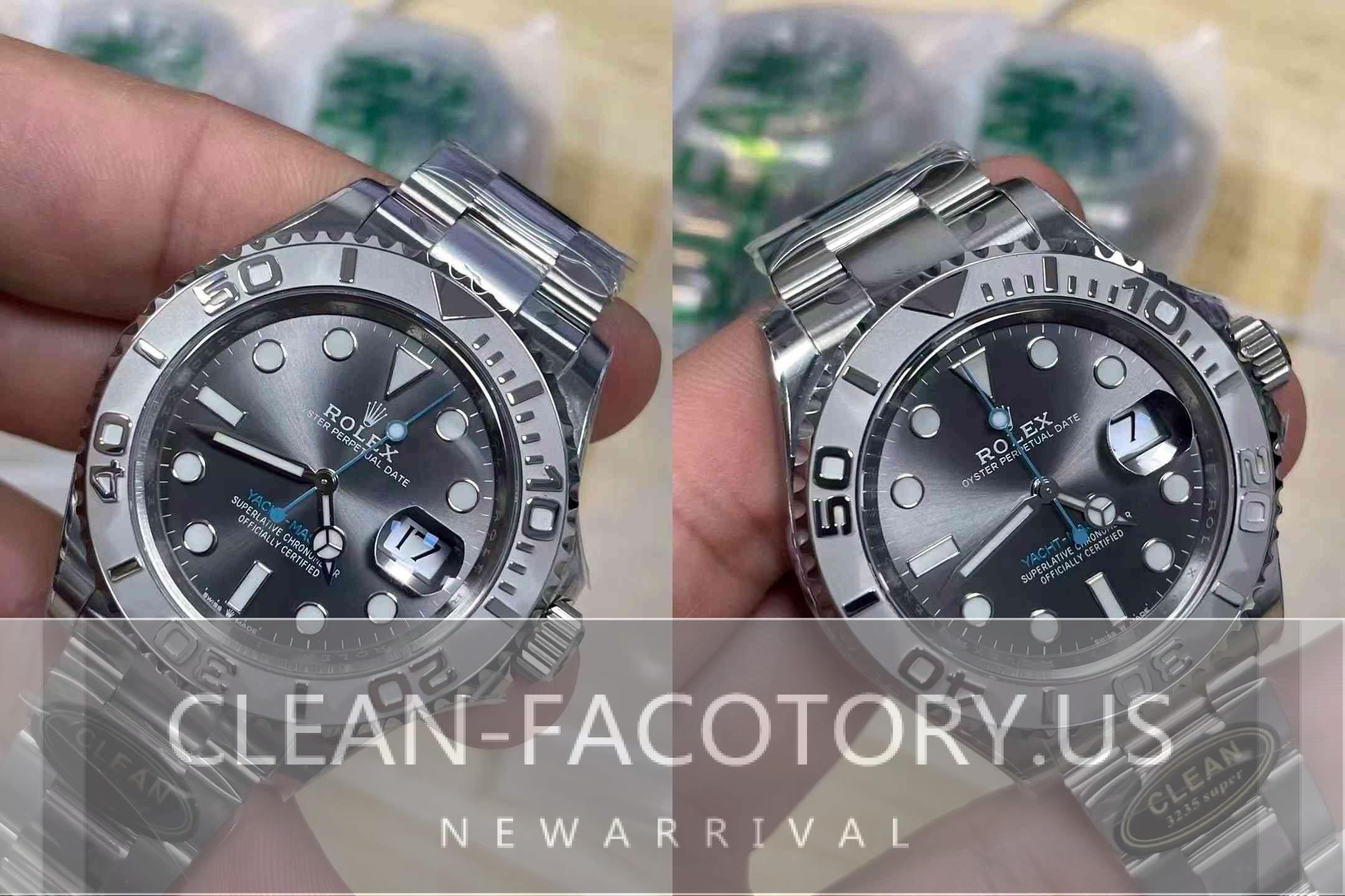 Unveiling Precision: Clean Factory Rolex Yacht-Master Replicas Reviewed ...