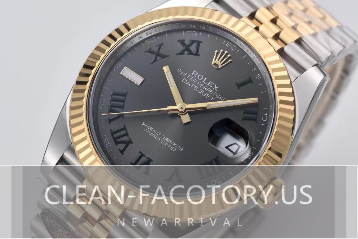 Clean Factory 126333 41mm Two-Tone Datejust with the 3235 Movement ...