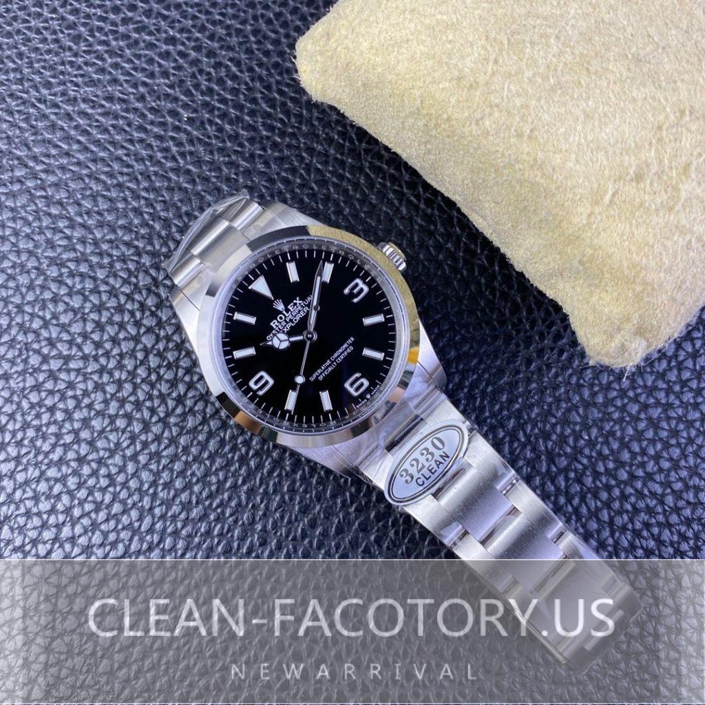 Clean Factory Rolex Explorer I 39mm with 3132 Movement: A Detailed ...
