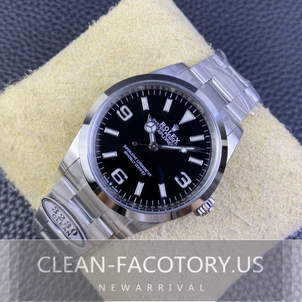 Clean Factory Rolex Explorer I 39mm with 3132 Movement: A Detailed ...