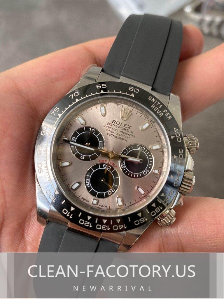 Clean Factory Rolex Daytona 116519LN "Grey Panda" Replica Review: A ...