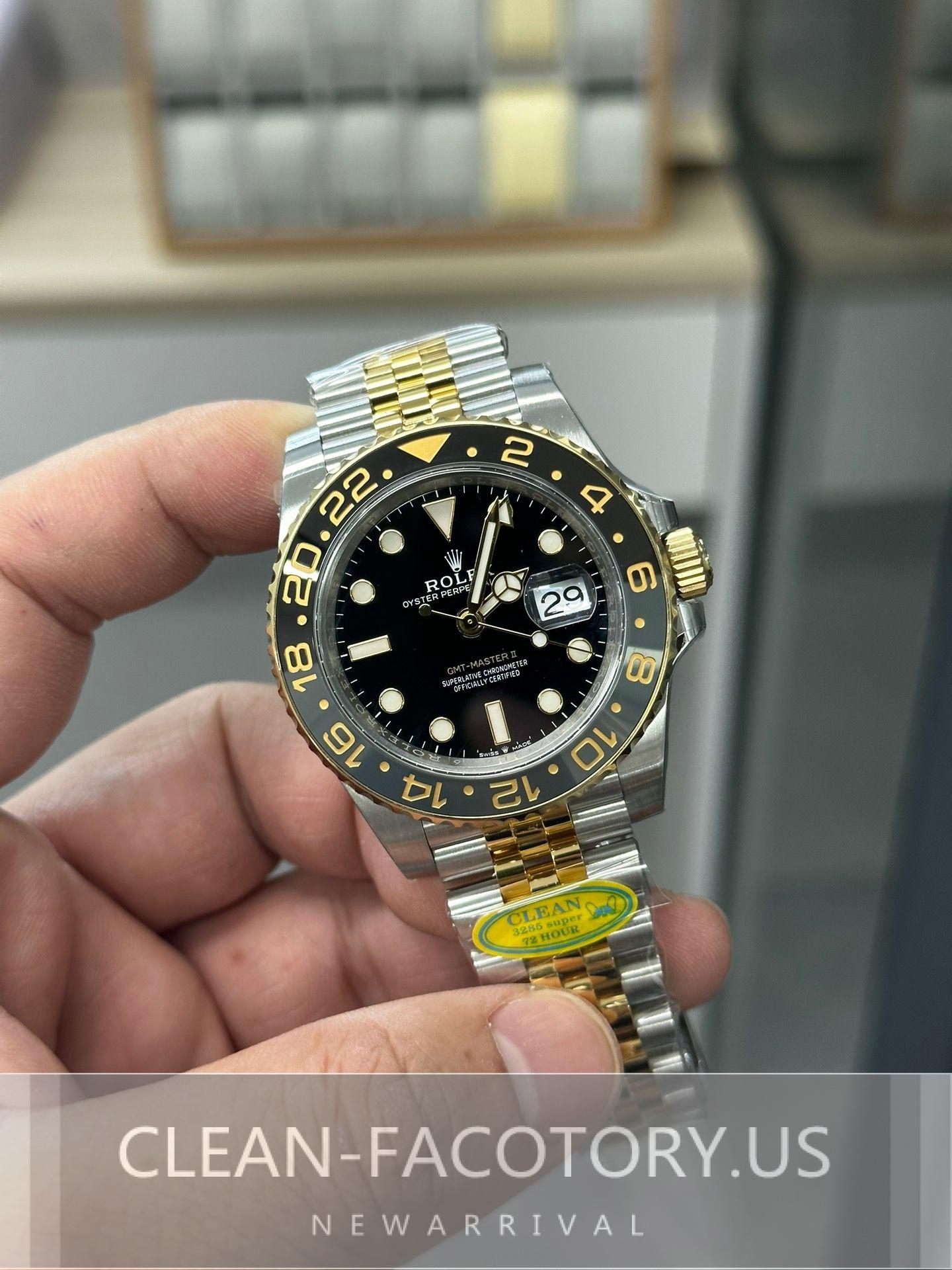 A Masterpiece Unveiled: Clean Factory Rolex GMT-Master II 126713GRNR ...