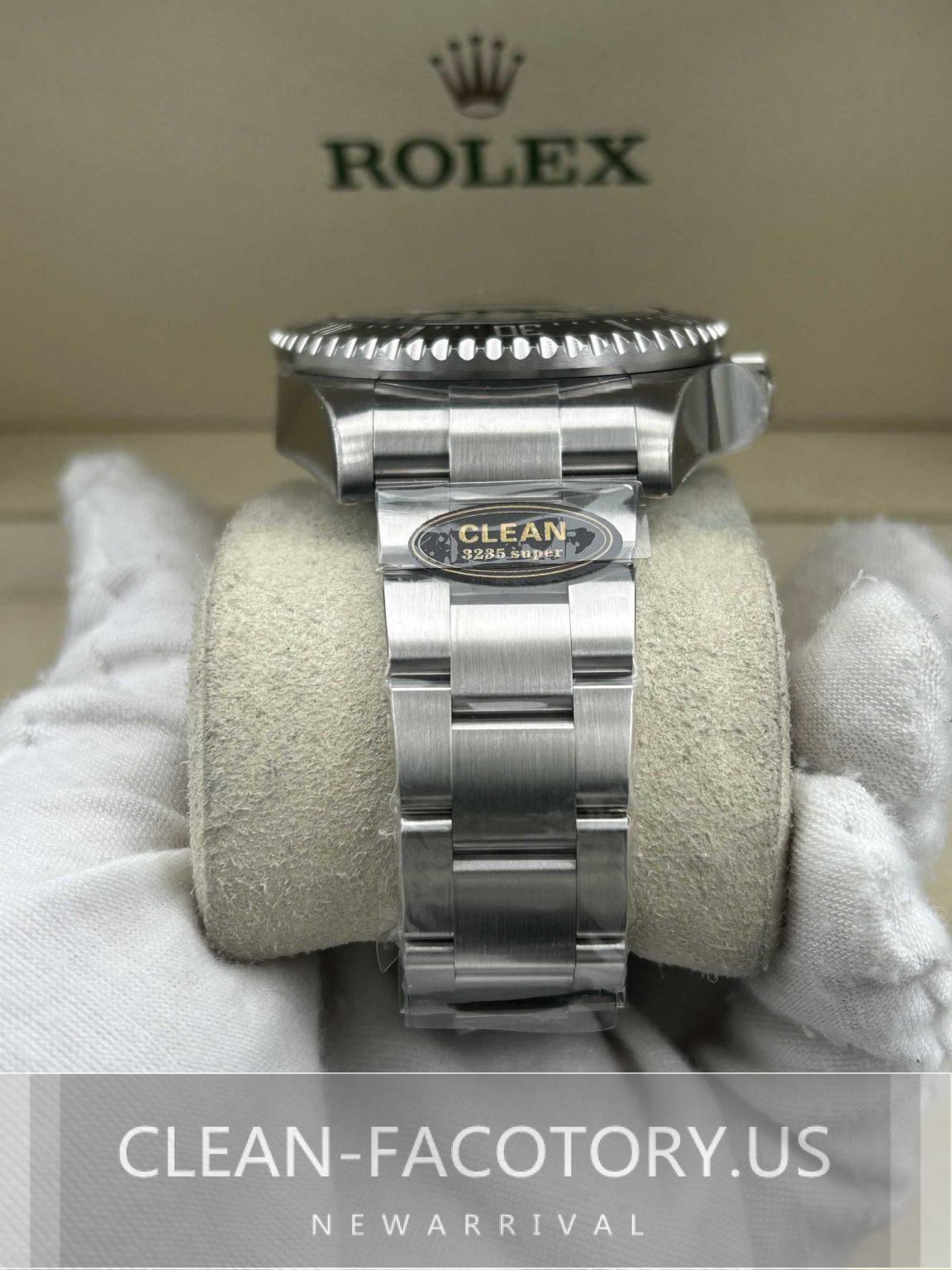 Clean Factory Rolex Sea-Dweller Deepsea 126660 44mm Black Dial, 904L ...