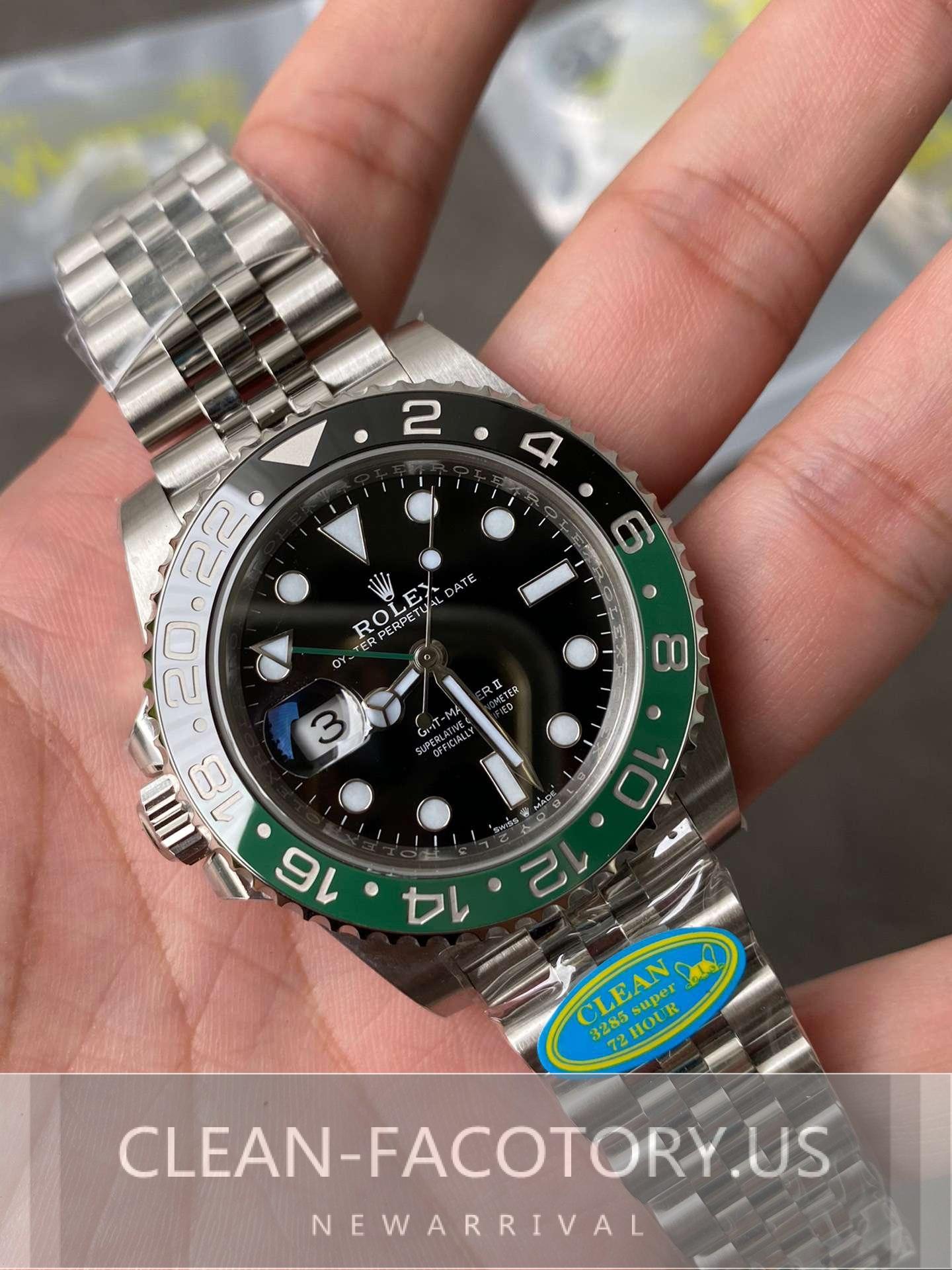 In-Depth Analysis: Clean Factory Rolex GMT-Master II "Sprite" Left ...
