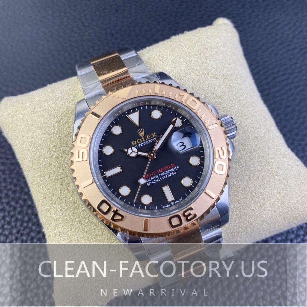 Unveiling Excellence: The Clean Factory Rolex Yacht-Master Rose Gold ...