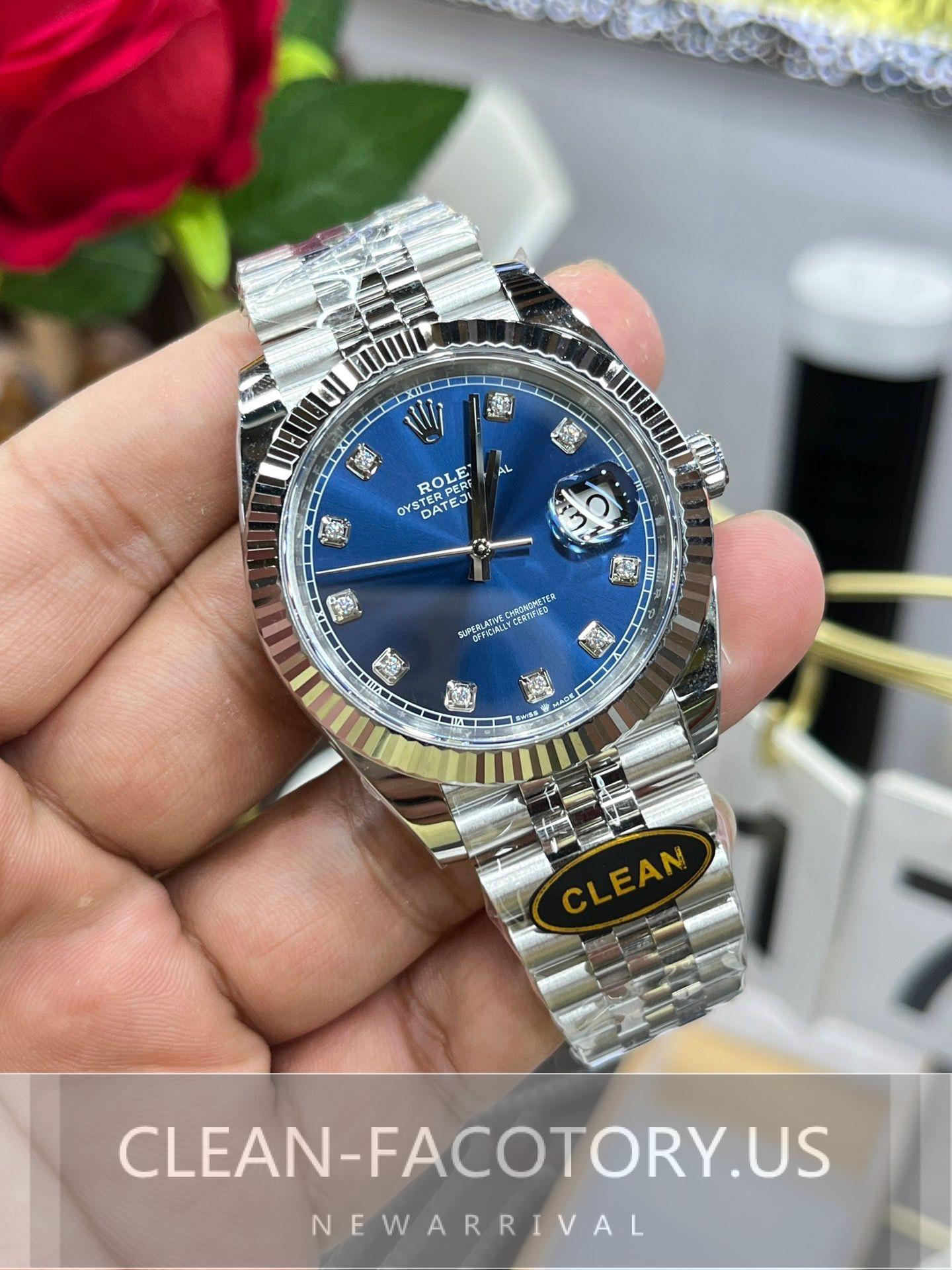 Exquisite Craftsmanship Unveiled: Clean Factory Rolex Datejust 41mm ...