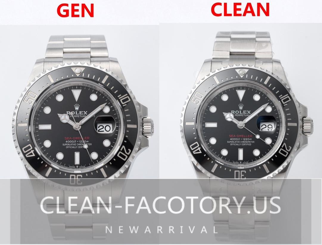 Introducing the CLean Factory Rolex Red Sea-Dweller 126660: A ...