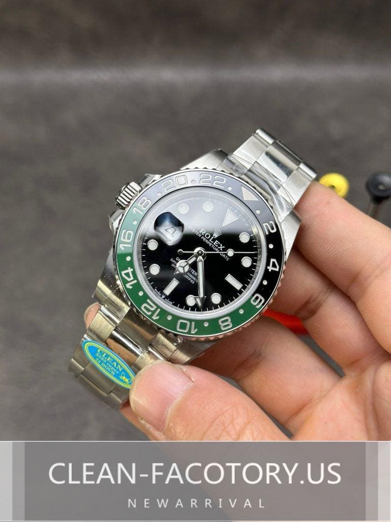 Clean Factory Rolex GMT Master II “Green Lantern” Left-Handed Detailed ...