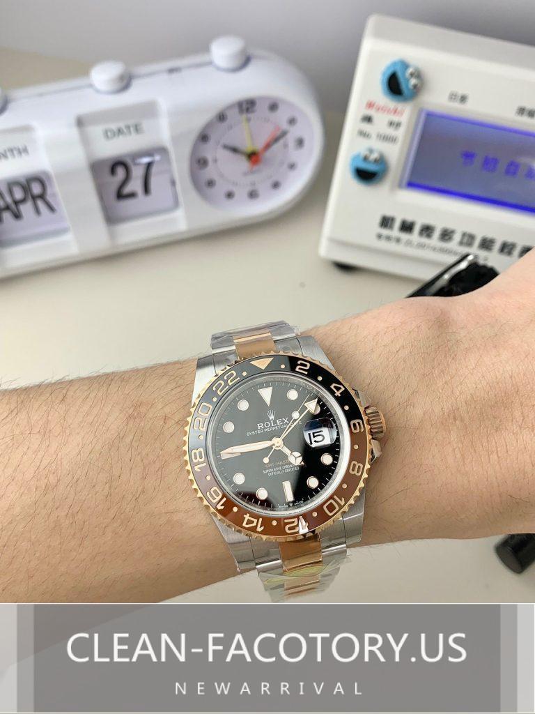 Clean Factory Rolex GMT Master II "Root Beer" Detailed Review - CLEAN ...