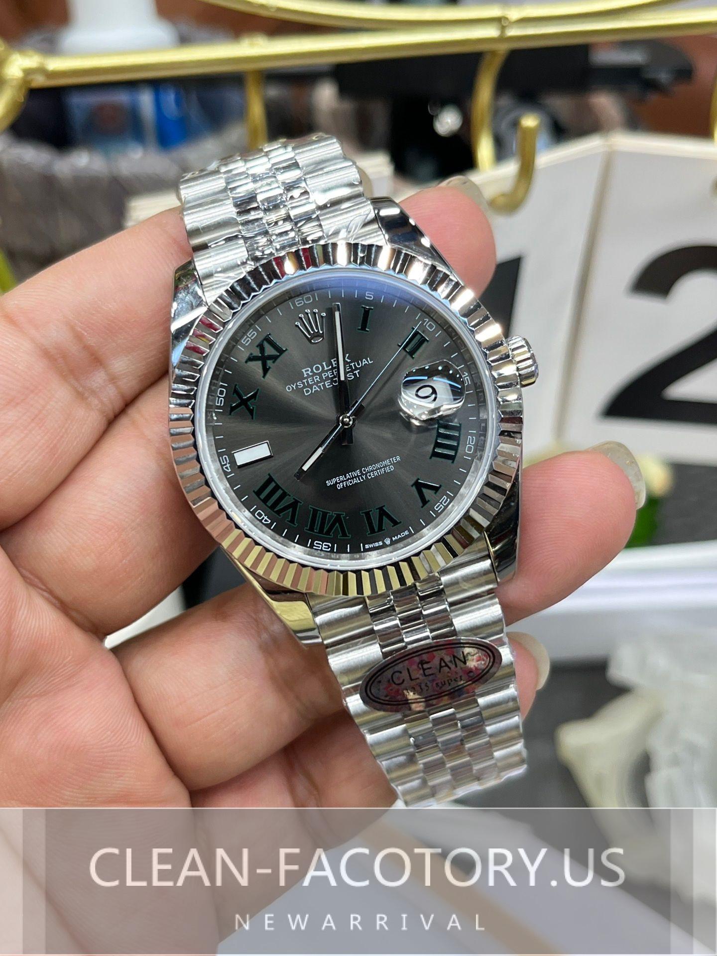 Clean Factory Rolex Datejust 36mm: Elegance Meets Precision with Slate ...