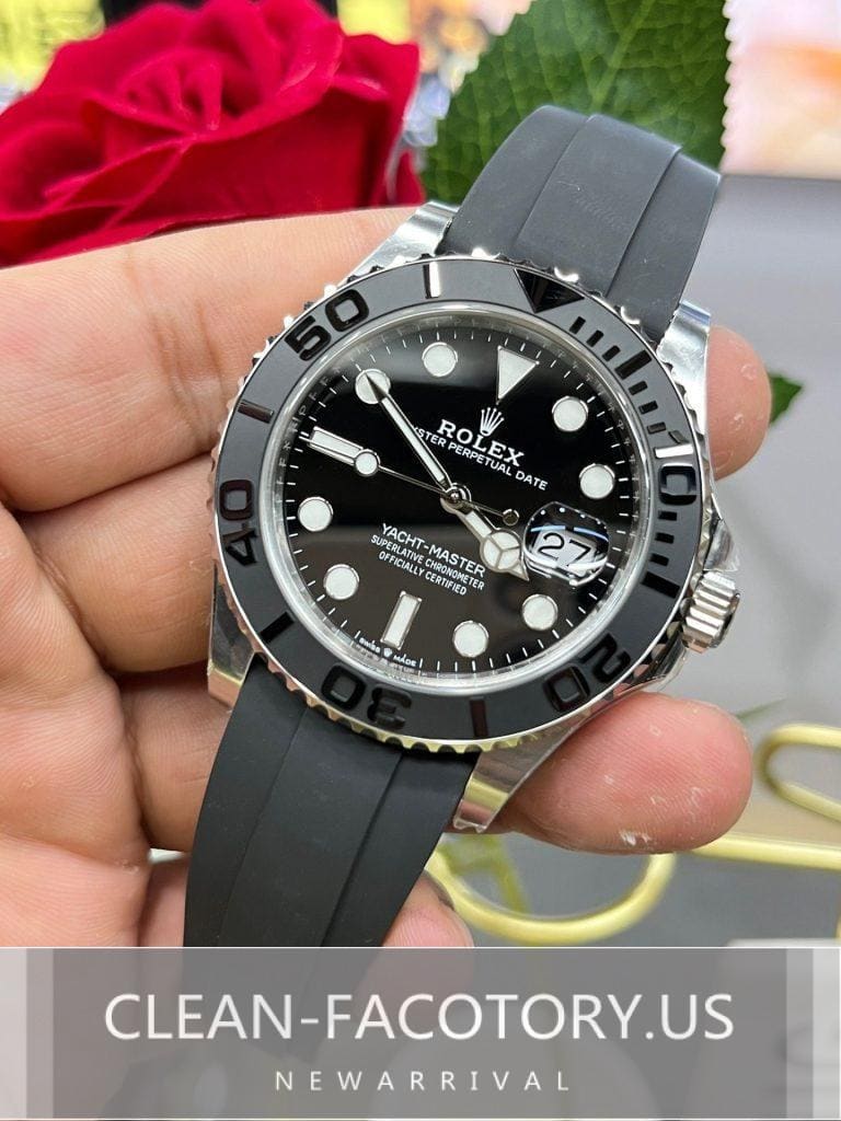 Clean Factory Rolex Yacht Master 42mm White Gold/904L Steel with 3235 ...