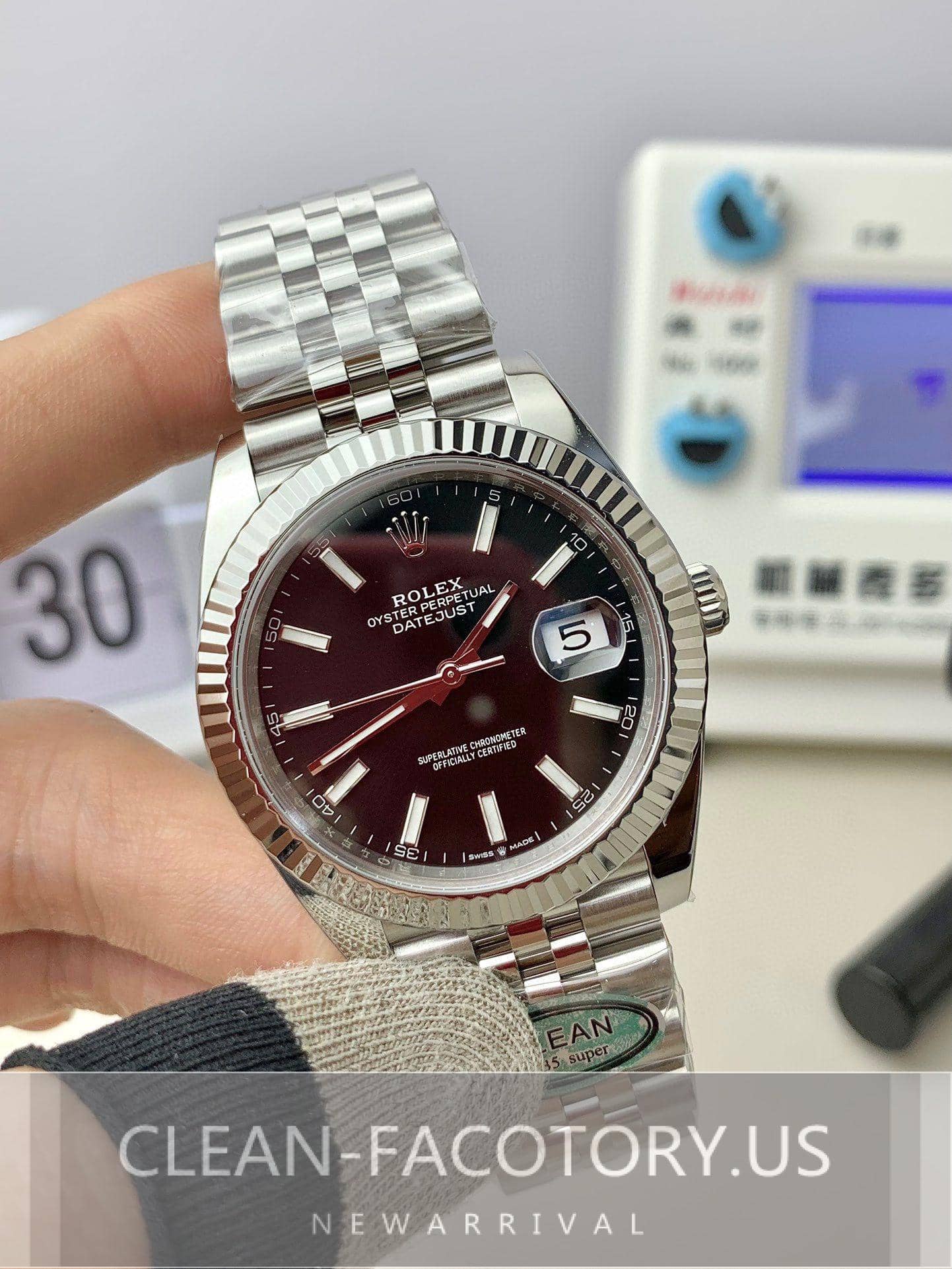 Exquisite Craftsmanship: Clean Factory's Rolex Datejust 36mm with Black ...