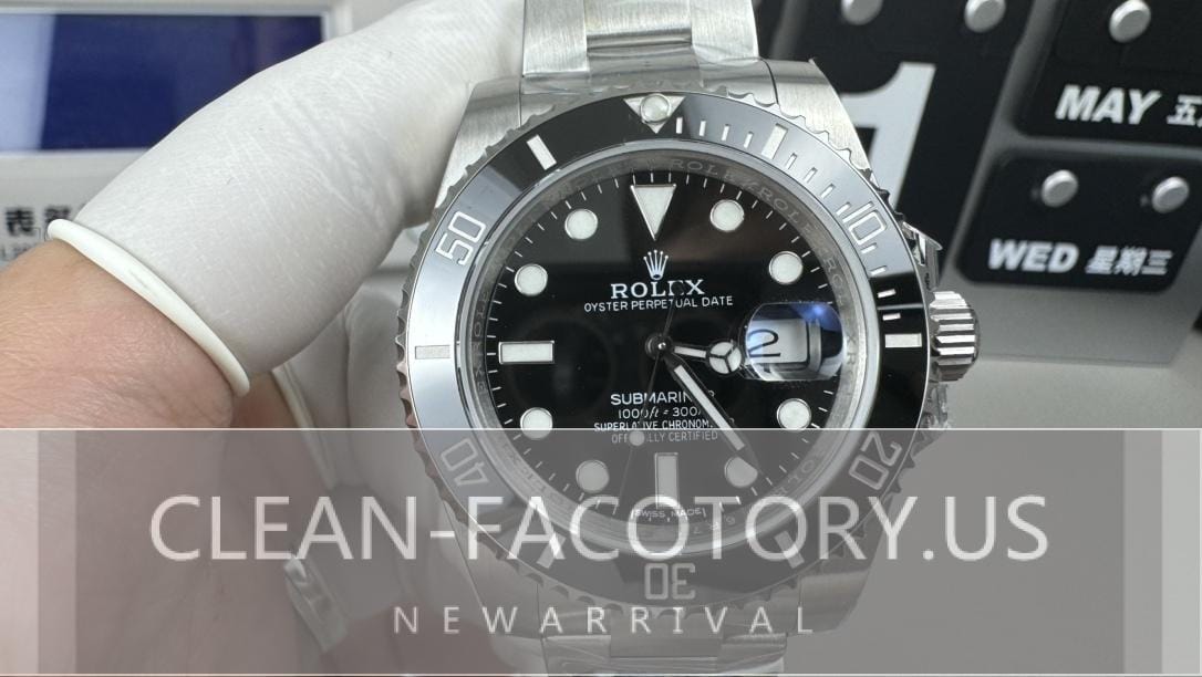 Clean Factory Rolex Submariner 40mm Black Dial with 3135 Movement ...