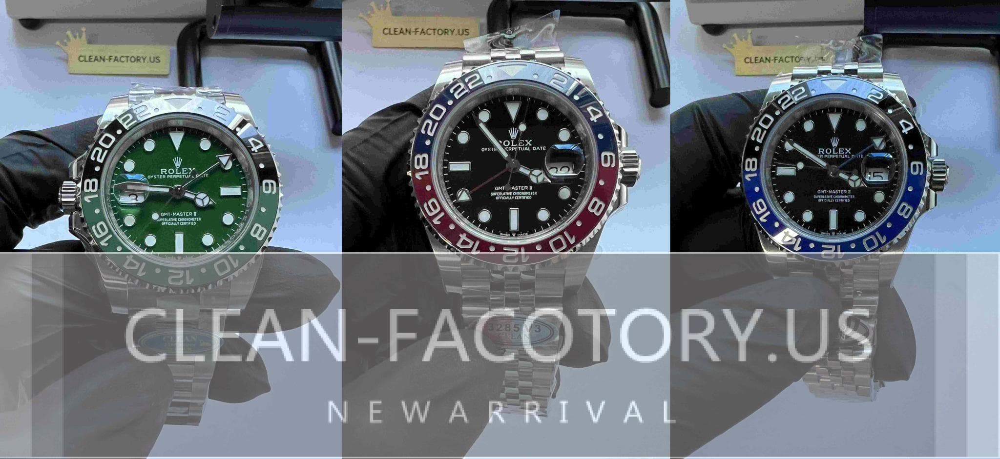 Clean Factory Rolex GMT-Master II Replica Review: Comparing “Green ...