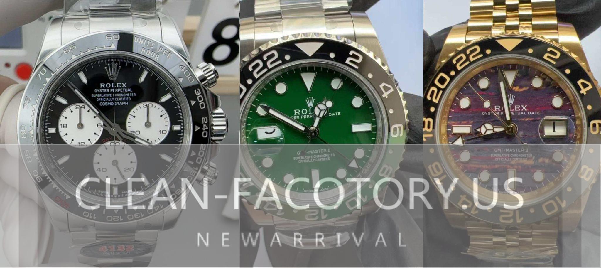 Clean Factory 2025 Lineup: Super Clone Rolex Watch Models That Deserve ...