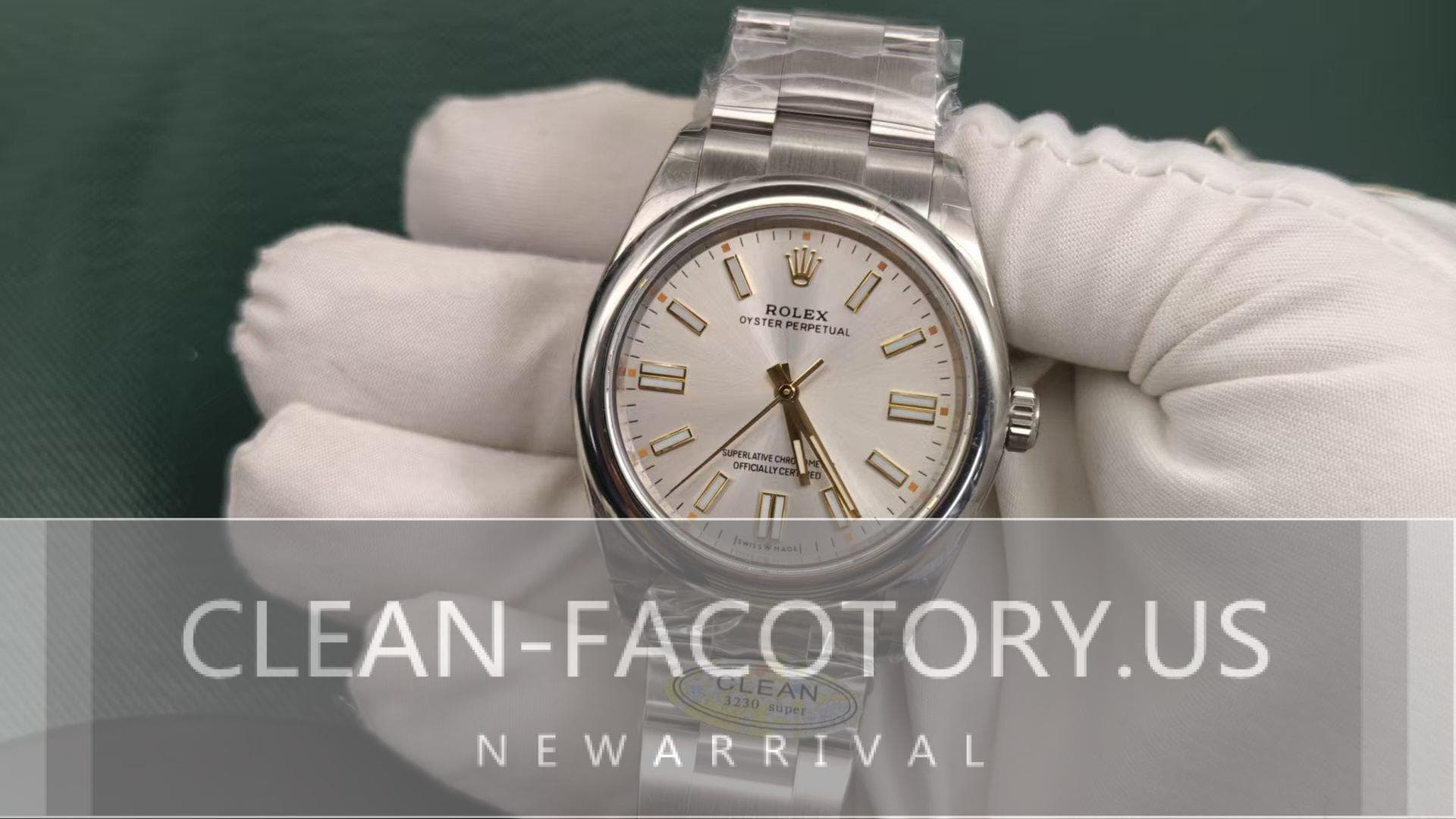 Clean Factory Rolex Oyster Perpetual 41 (Reference 124300) — The Silver ...